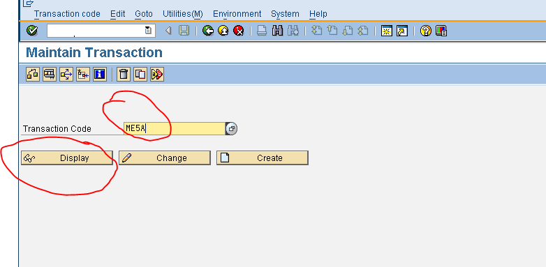 SAP TECH: ME5A ( List of purchase requision )