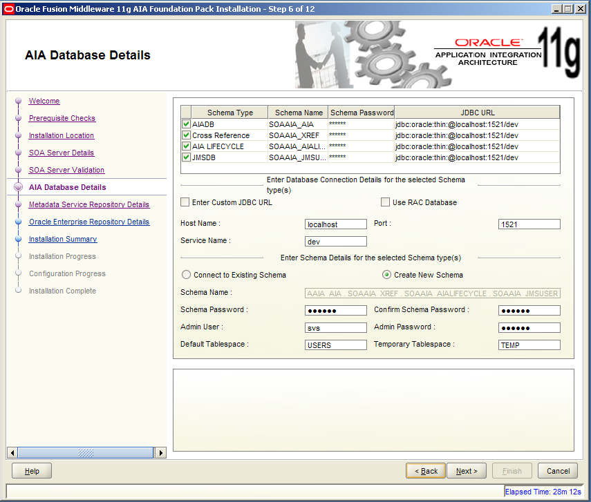 Oracle Middleware Blog Oracle Aia 11g Installation And Configuration