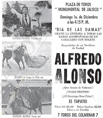Toreros Mexicanos: ALFREDO ALONSO
