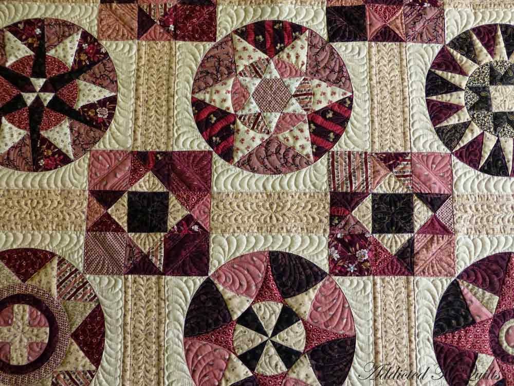 Addicted To Quilts: Reproduction Fabrics and Traditional Quilting