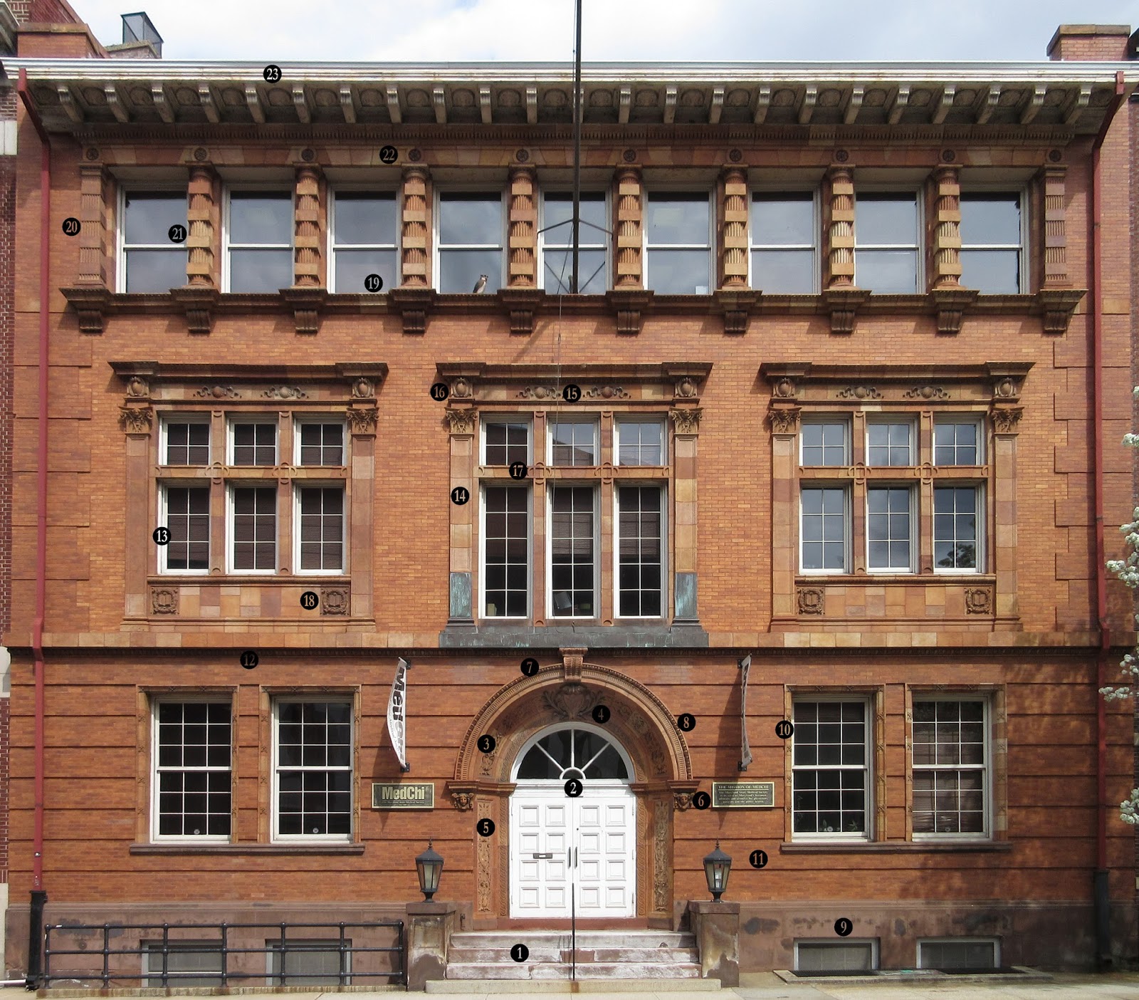 MedChi Archives: Our Building Explained in Architectural Terms