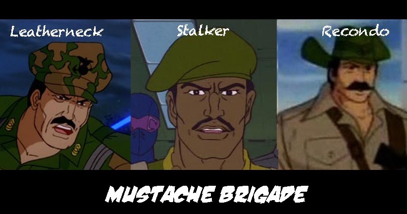 Robert Atkins Art: Recondo...and the Mustache Brigade!