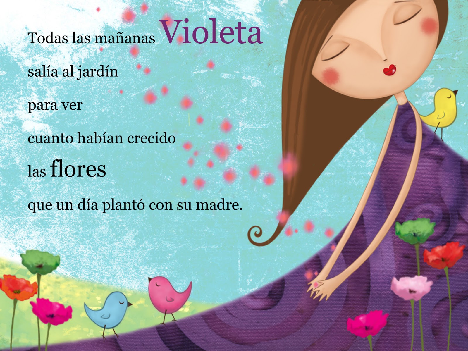 soñando cuentos: LOS COLORES DE VIOLETA.