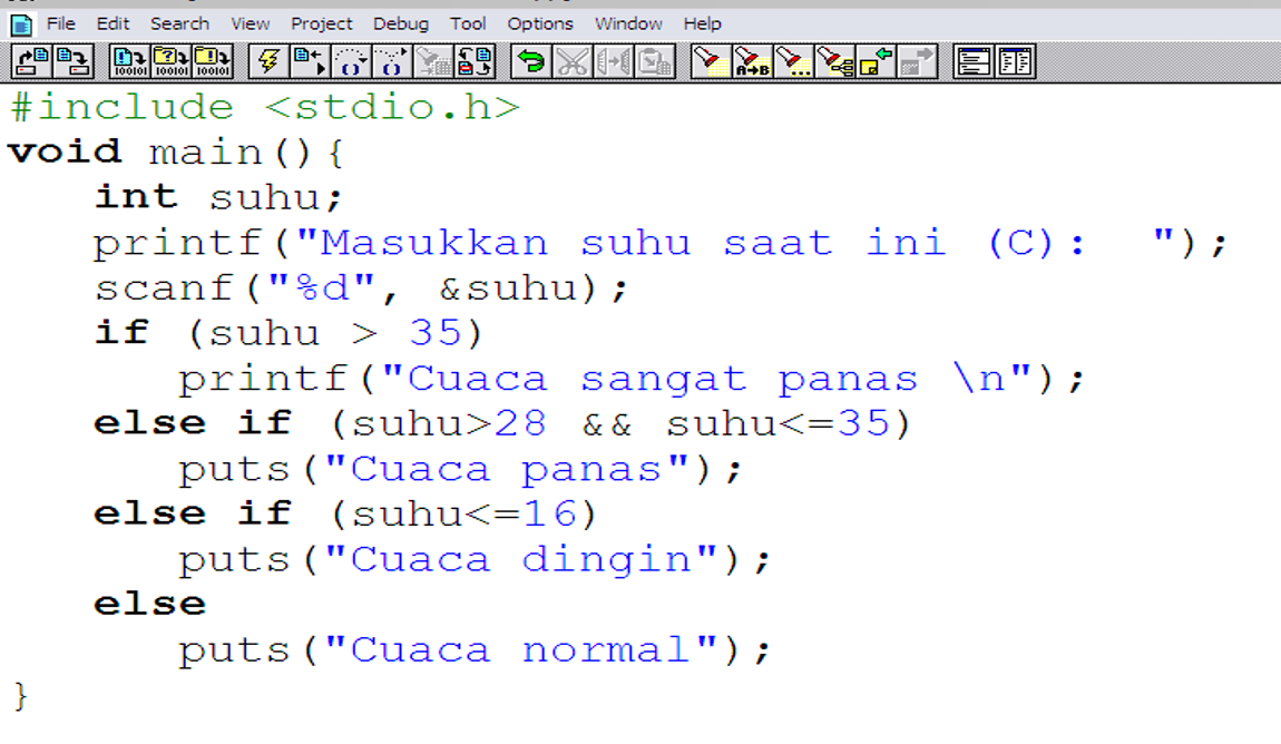 PROGRAM PERCABANGAN (IF) DAN CONTOH PROGRAM