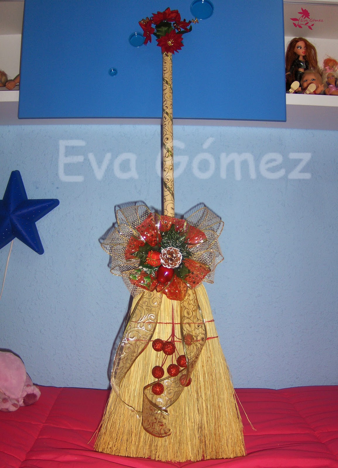 Rupanteva: Escobas decoradas