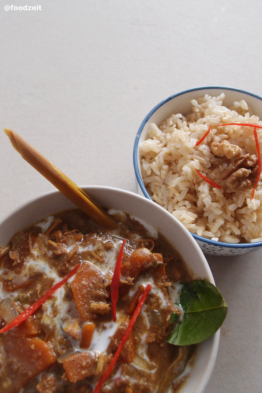 What's the time? It's FOODZEIT: Fusion style penang walnut chicken ...