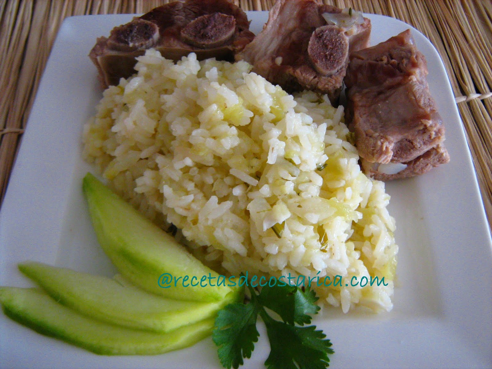 Cocina Costarricense: arroz con mango