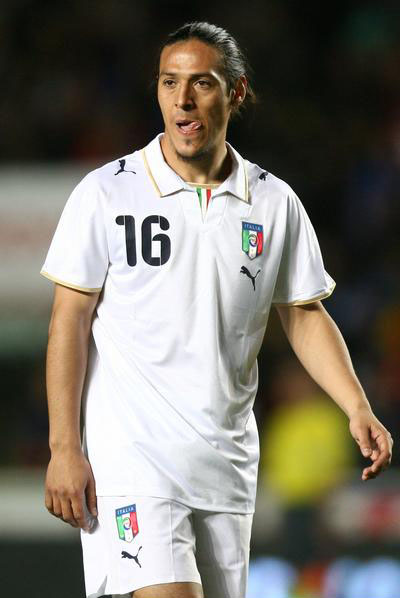 The Best Footballers: Mauro Camoranesi as a midfielder football of Italy