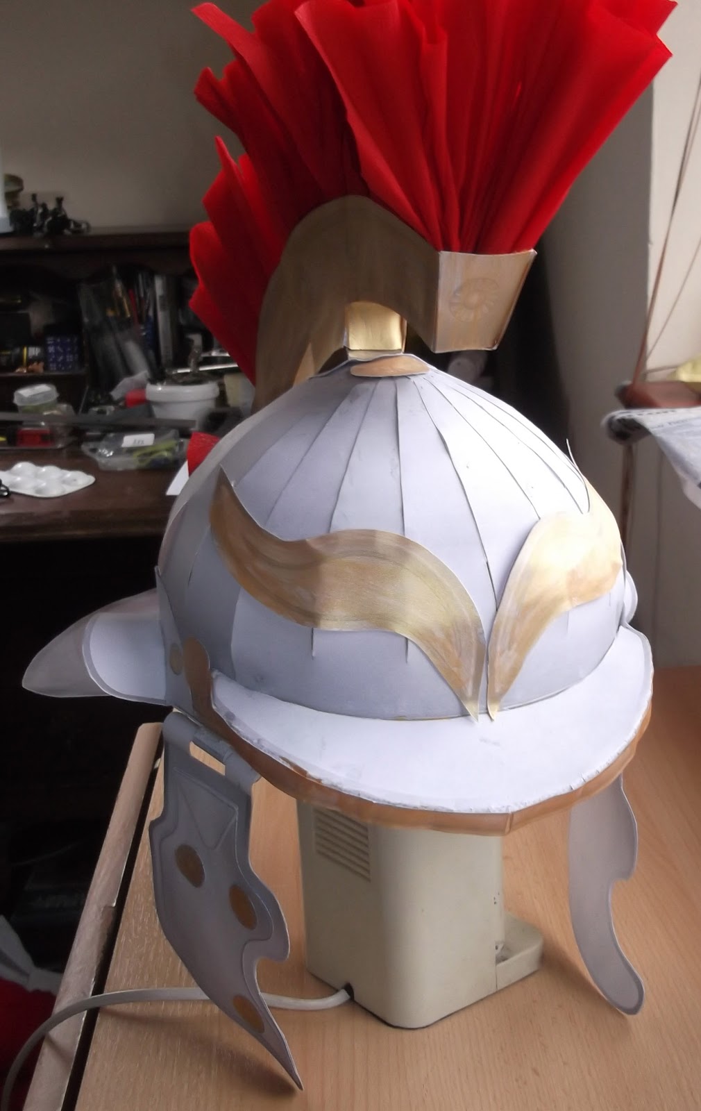 Devlanmud: Centurion's helmet or "Things we do for our children."