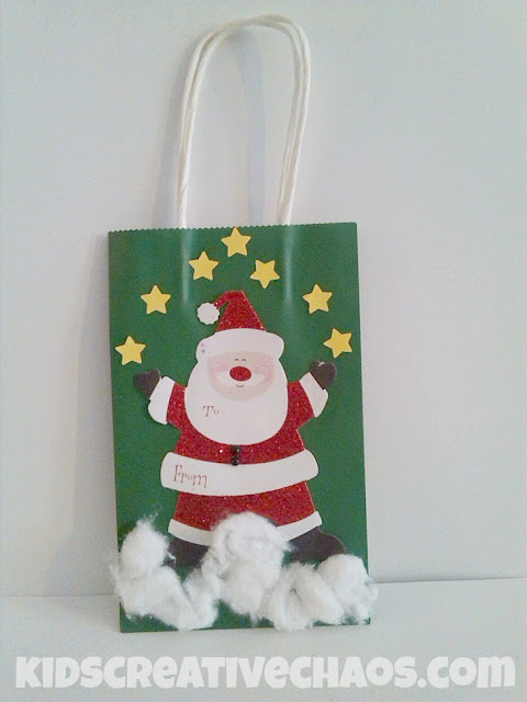 Diy Christmas Gift Bag Ideas - Adventures of Kids Creative Chaos