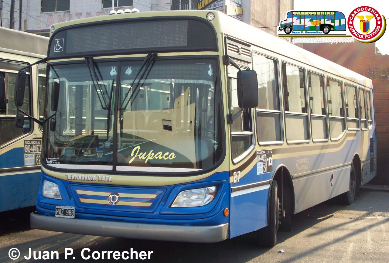 Fotos de colectivos. Especial Bernardino Rivadavia - Linea 113