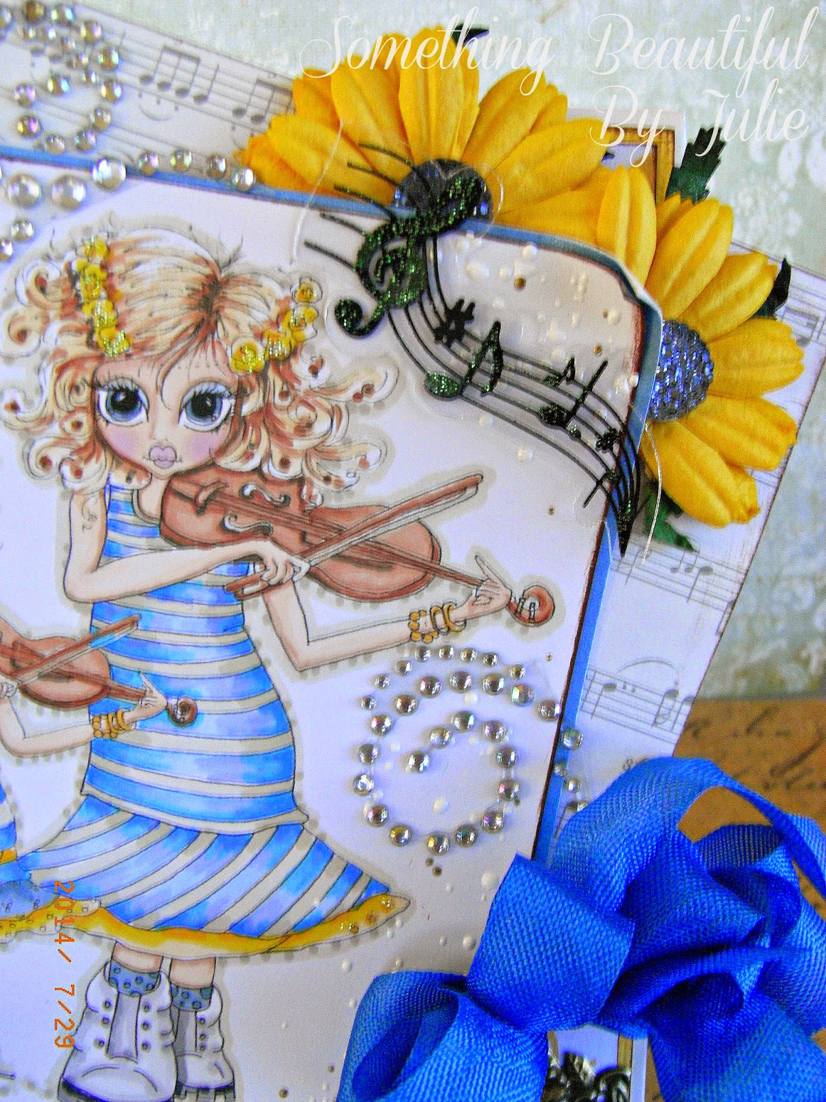 Something Beautiful By Julie: Guest Designer Card for the Color Sisters