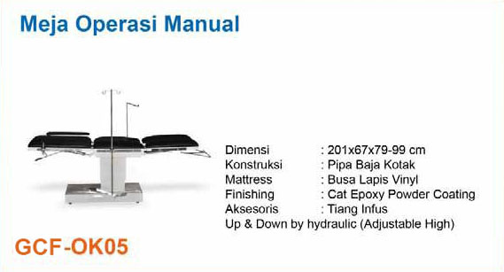 Meja / Bed Operasi - HORIZON MEDICA