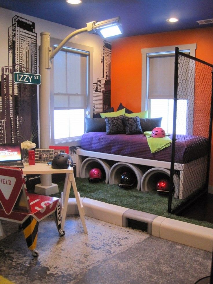 SKATE-HOME: Skateboard Themed Bedroom