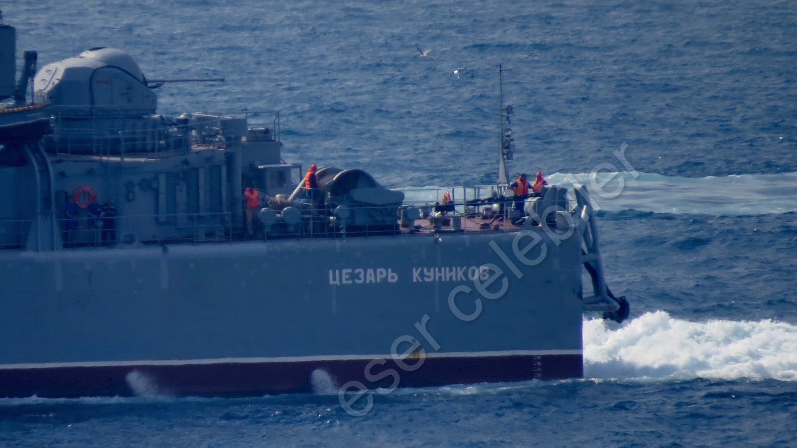 WARSHIPS ON THE BOSPHORUS: 158 Caesar Kunikov (BDK-64) Ropucha II