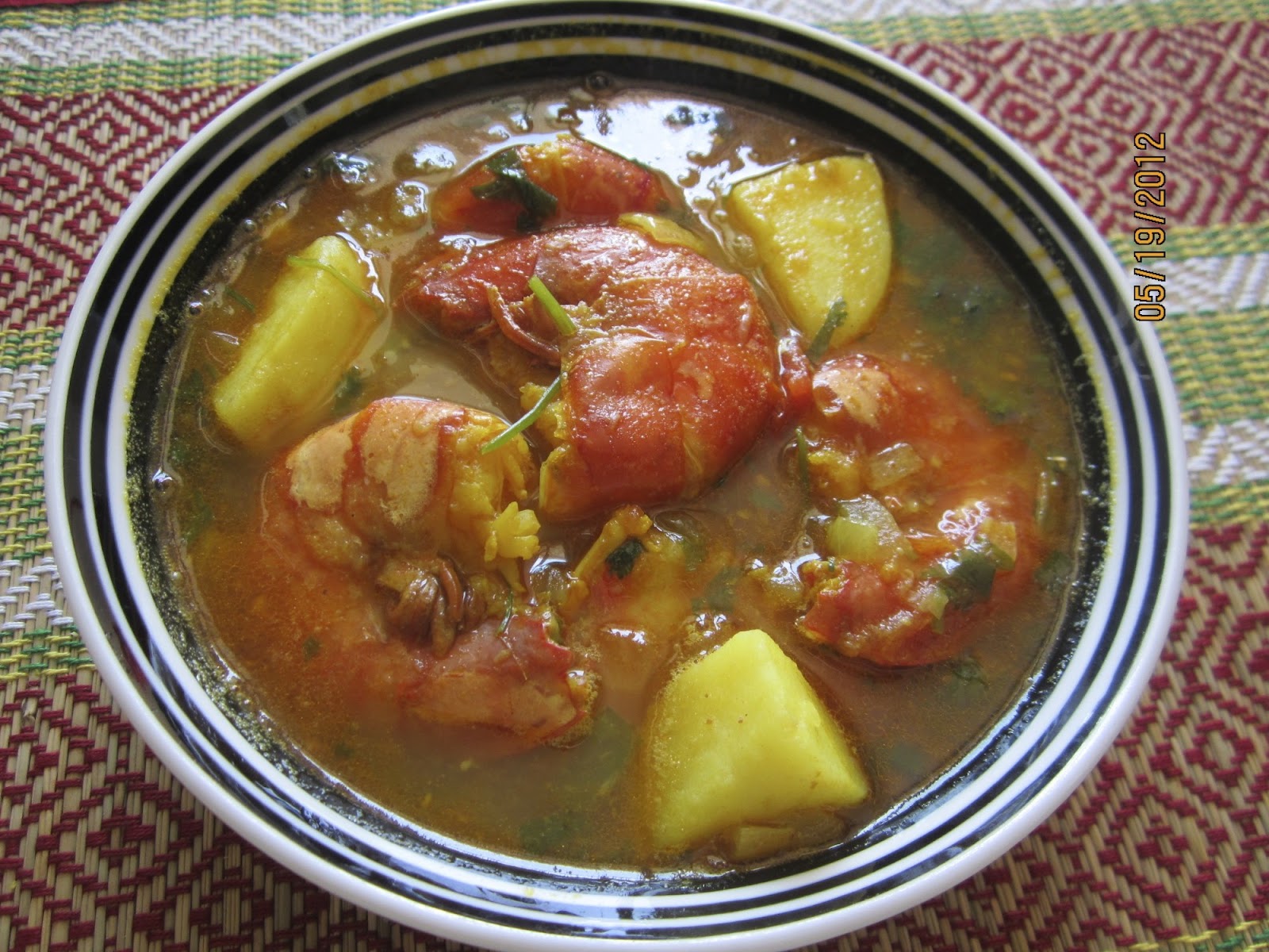 an entry to Odia kitchen.: Chingudi Tarkari