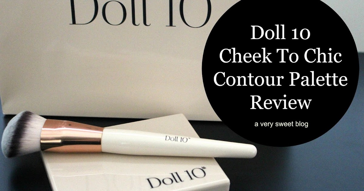 Doll 10 Cheek To Chic Blush & Contour Palette Review | A Very Sweet Blog