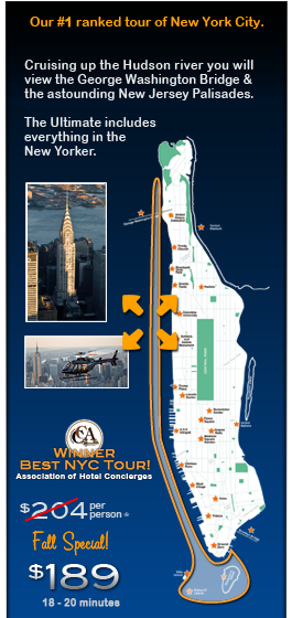 tour de helicóptero em New York City com a HeliNY.com - Felipe, o ...