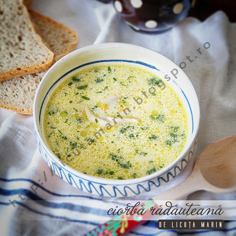 Din bucătăria mea: Ciorba radauteana