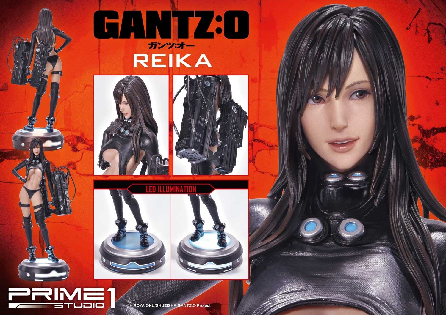 GANTZ:O - Reika -Black Version- 1/4 (Prime 1 Studio)