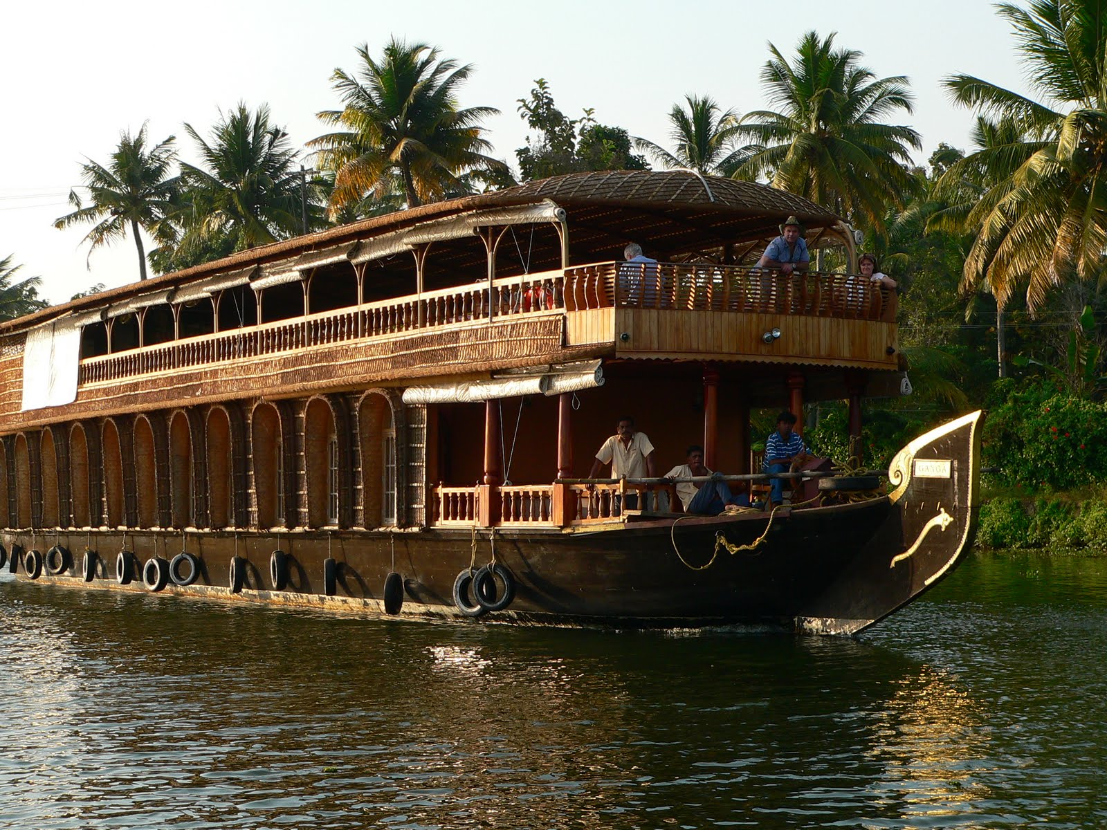Musings...: Kerala Sightseeing - Alleppey Boat ride