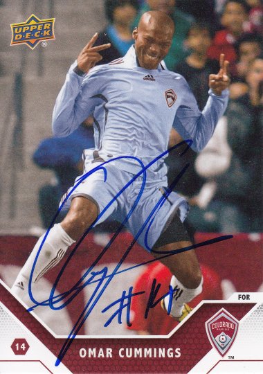 Daily Autograph: Omar Cummings