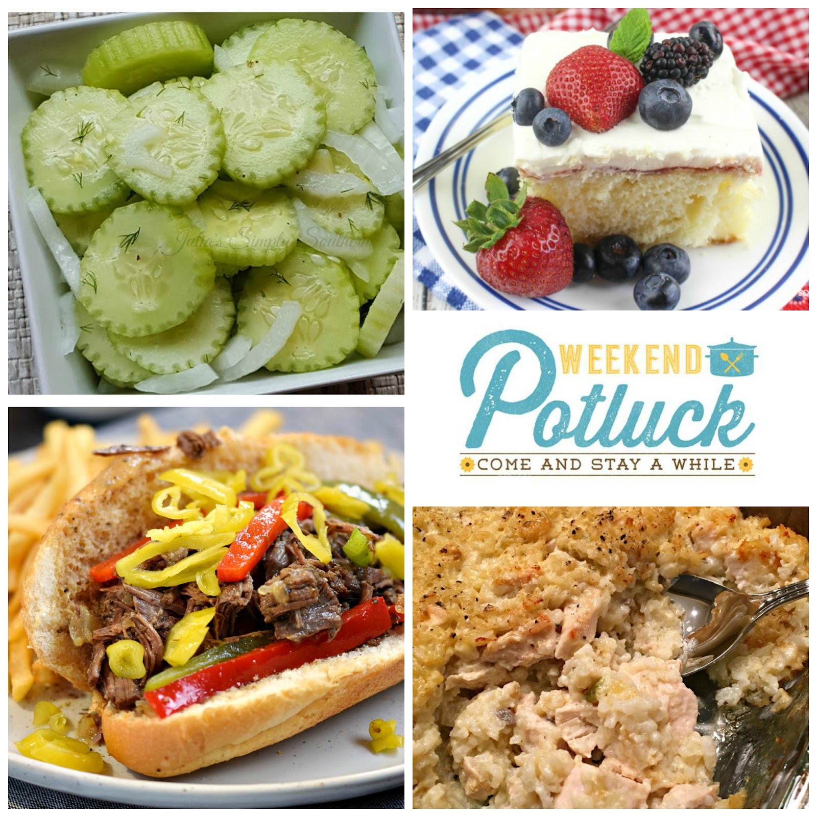 Served Up With Love: Cucumber Salad at Weekend Potluck #283