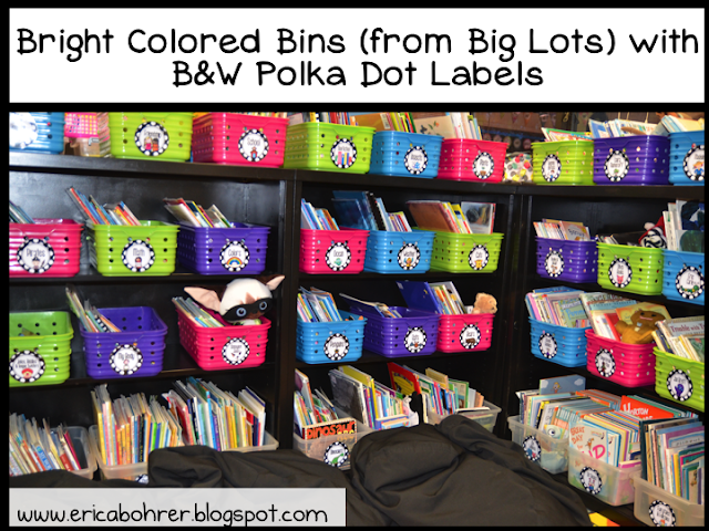 Black and White Polka Dot Classroom Decor Ideas | Erica's Ed-Ventures ...