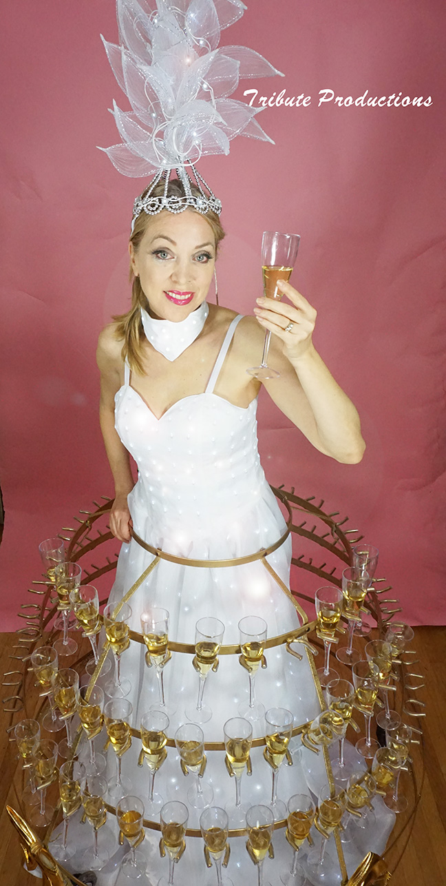 Strolling Champagne Skirts