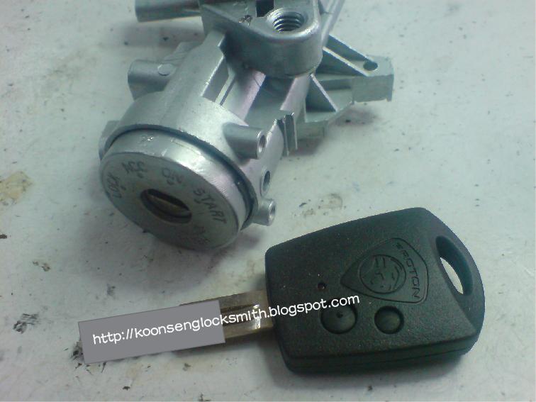 Koon Seng Locksmith: Proton Gen-2 Lost Key Making / Proton Gen-2 车锁无样配匙