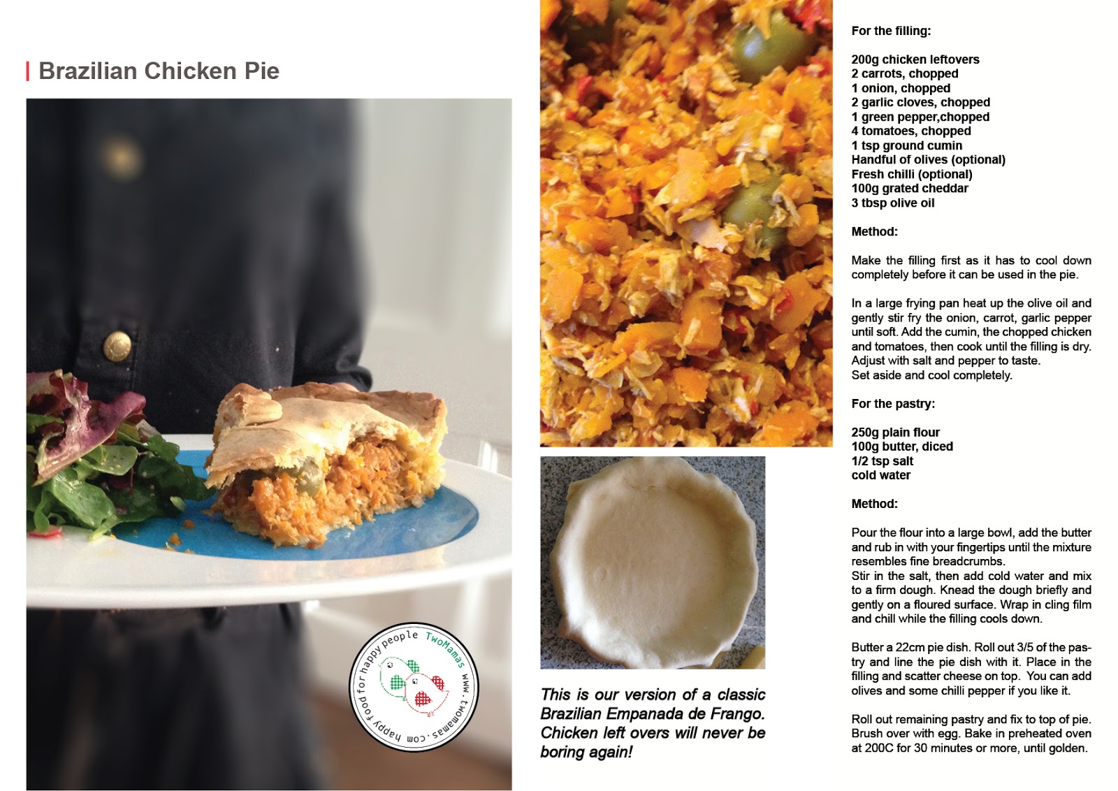 Brazilian Chicken Pie