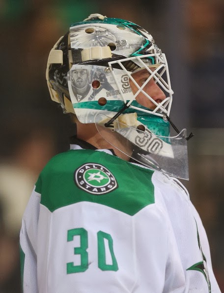 I Love Goalies!: Dan Ellis, 2013-14 Mask