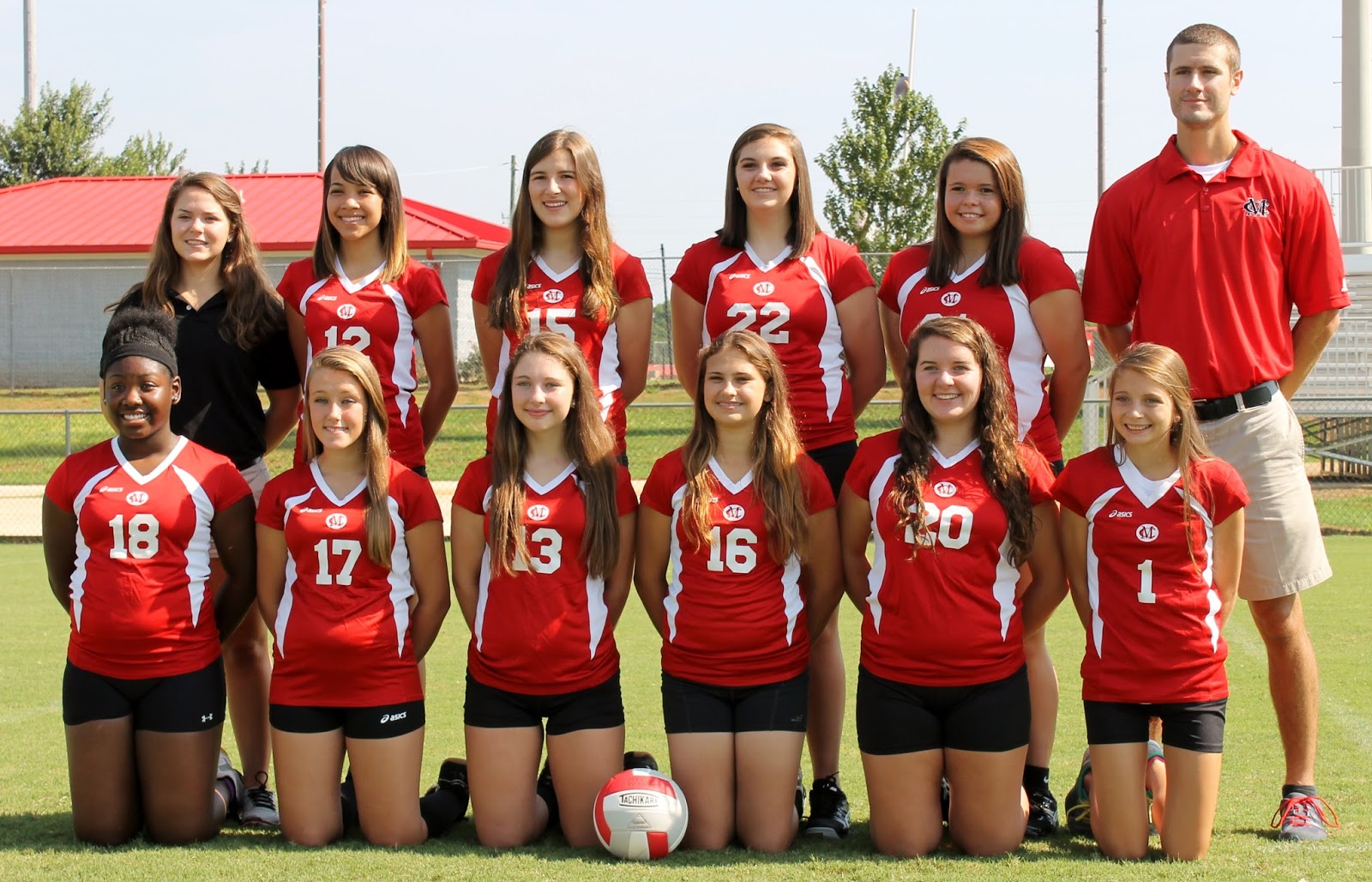 2014 MCHS Volley Raiders: Raider Volleyball Team Photos