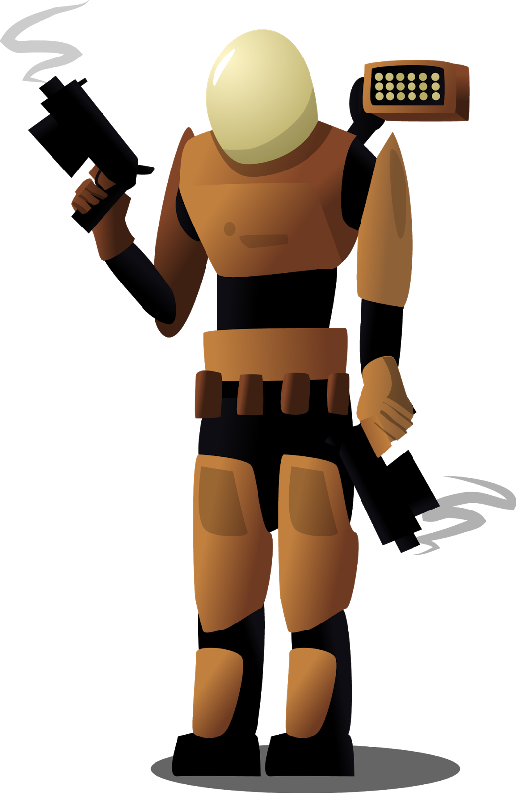 Matthew Eyres Blog: Fan Art - Risk of Rain Commando