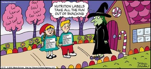Dying for Chocolate: Cartoon of the Day: Nutrition Labels
