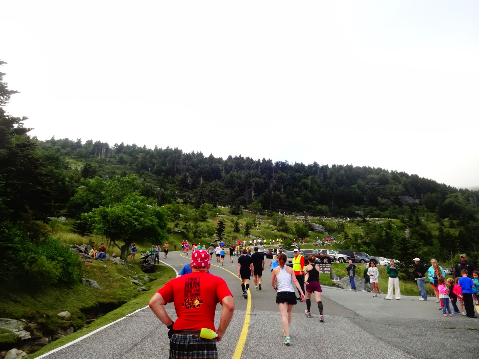Running Redhead: The Bear Run- a 5.1 Mile run up to Grandfather Mountain
