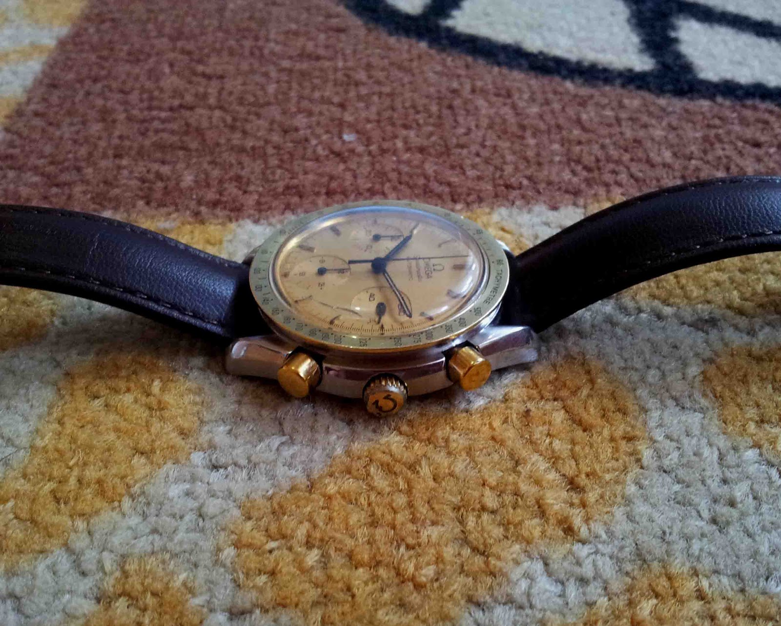 jam dan waktu: Omega Speedmaster Automatic Cal 1140