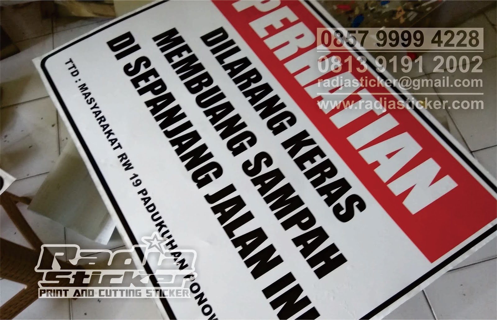 Cutting Stiker Papan Nama dan Neonbox | Cutting Stiker | Tempat Cutting ...