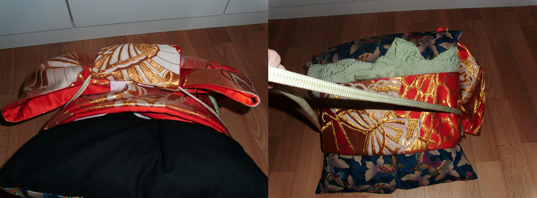 IKI KIMONO: Tateya musubi tutorial (+ Obiage and Obijime) 2nd part