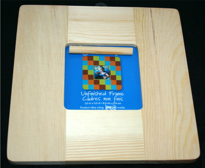 Page In The Making: 'Our Little Peanut'-Boy Wood Frame