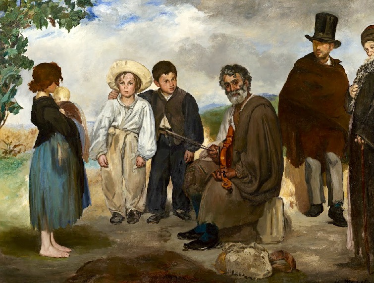 El Poder del Arte: "El Viejo Músico", obra de Édouard Manet,