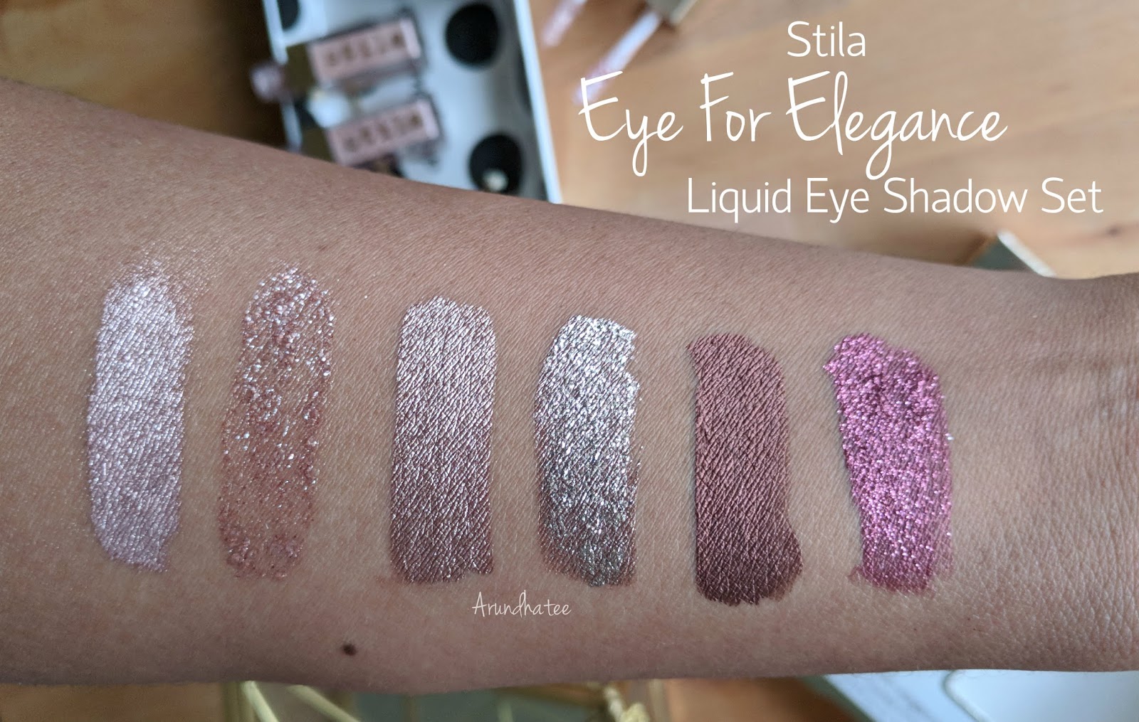 Discovering me: Detailed Swatches & First Impression ::: Stila ...