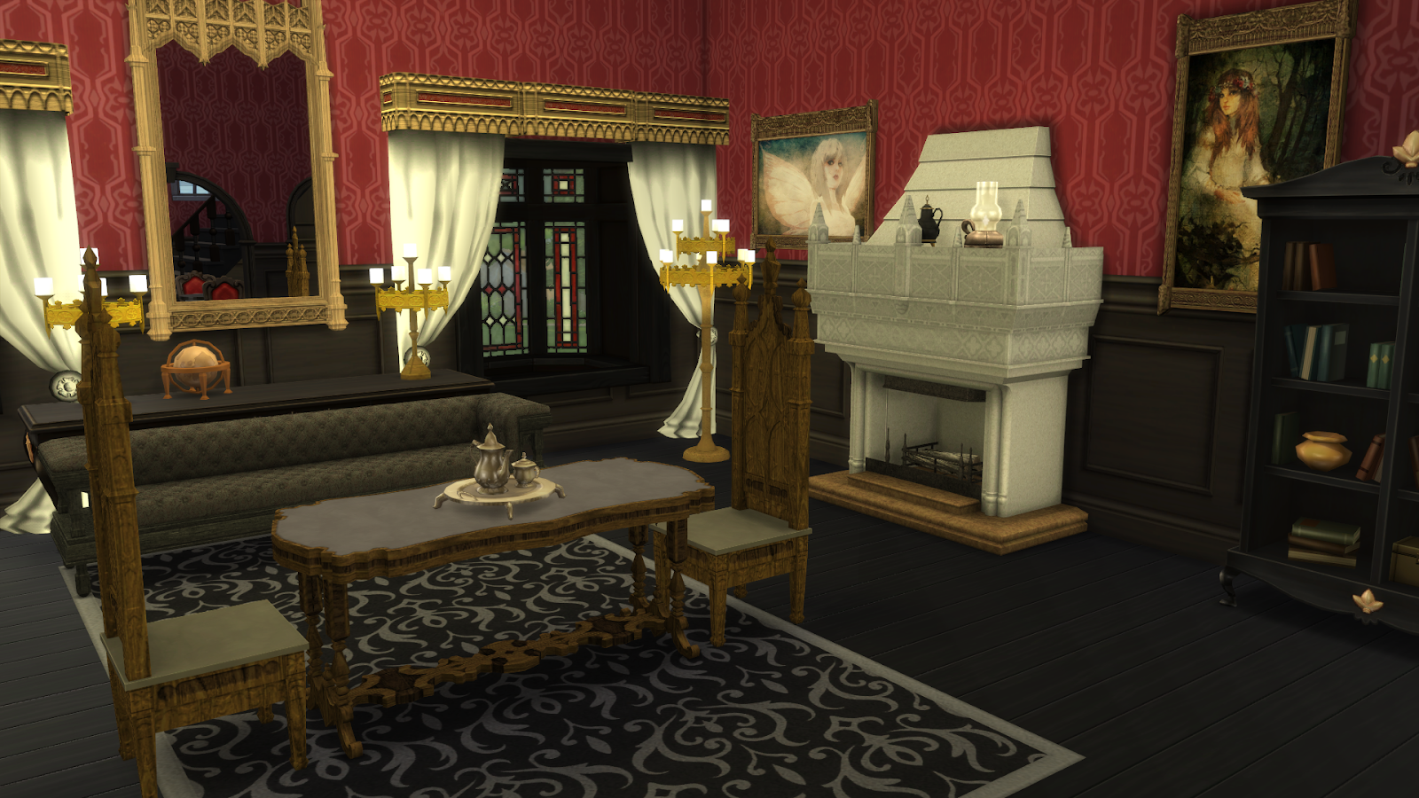 TS3 Midnight Hollow - Gothic Set | MonSims