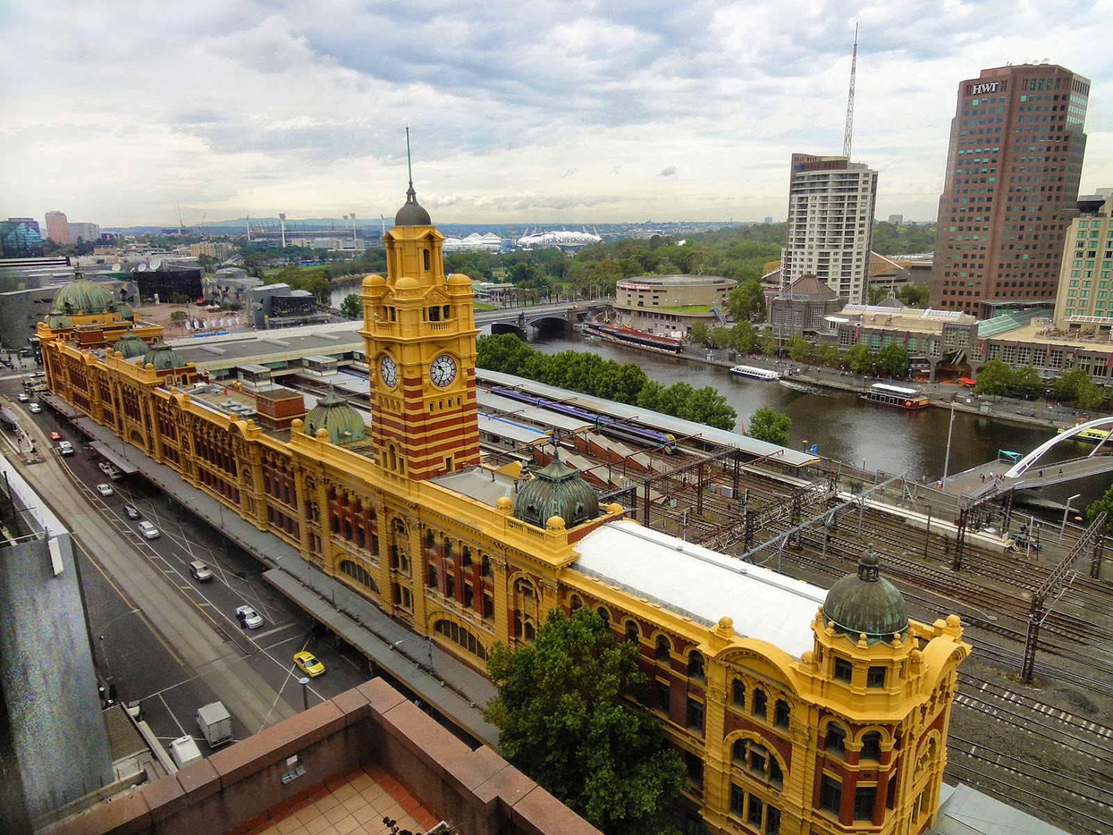 MAP: FLINDERS ST STATION