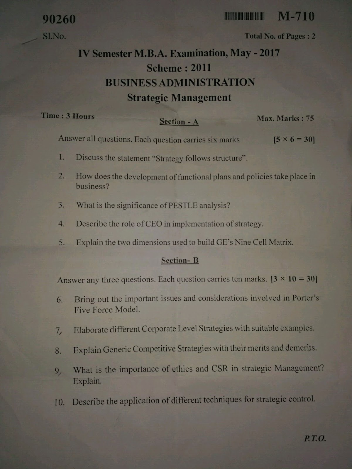 IV SEM 2017 HRM PAPERS