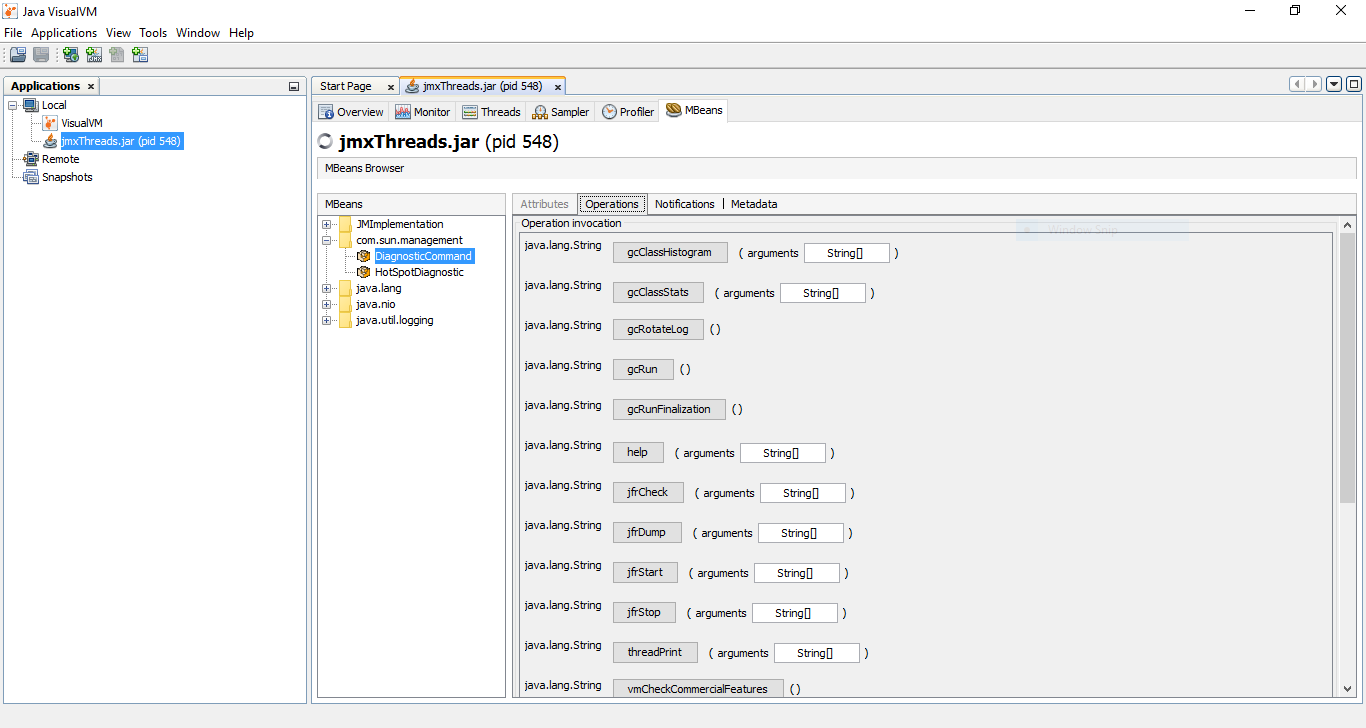 Inspired by Actual Events: Looking at DiagnosticCommandMBean in ...