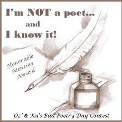 The Bad Poetry Contest: Winners Announced! | Oz the Terrier - Lifestyle ...