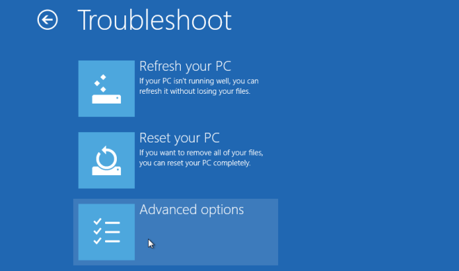 Guide To Windows 8 Startup Menu | Windows 8 Tips