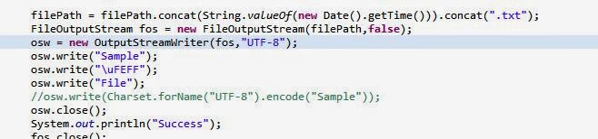 Better, Faster and Smarter development: Write a file from Java with ...