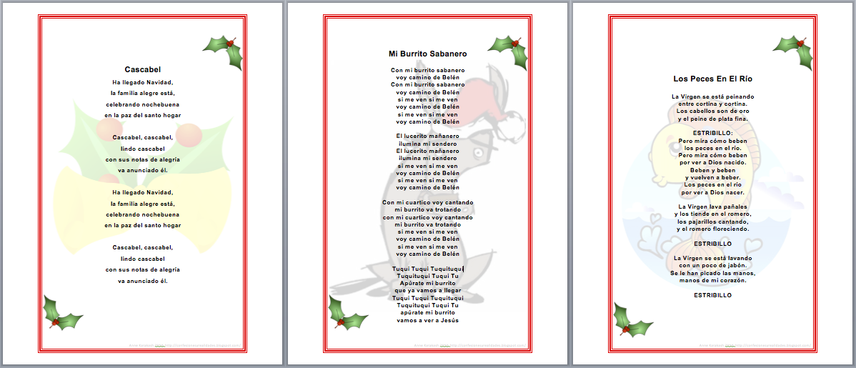 Confesiones y Realidades: Villancicos de Navidad